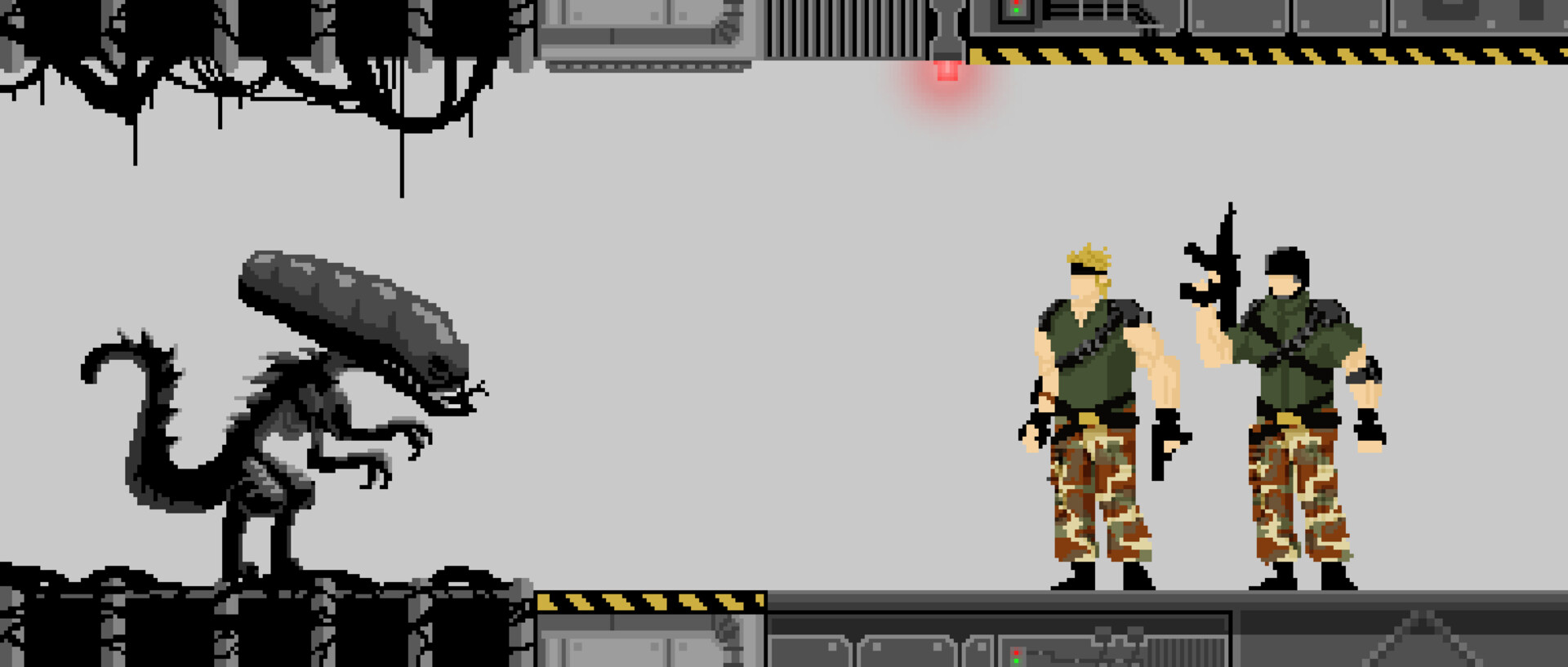 ArtStation - Pixel art animated : Xenomorph ( commission )