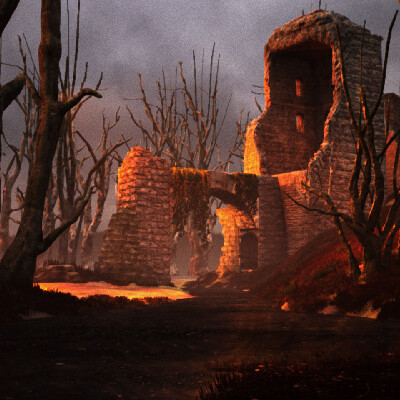 ArtStation - The Witcher 3: Wild Hunt Enviornment
