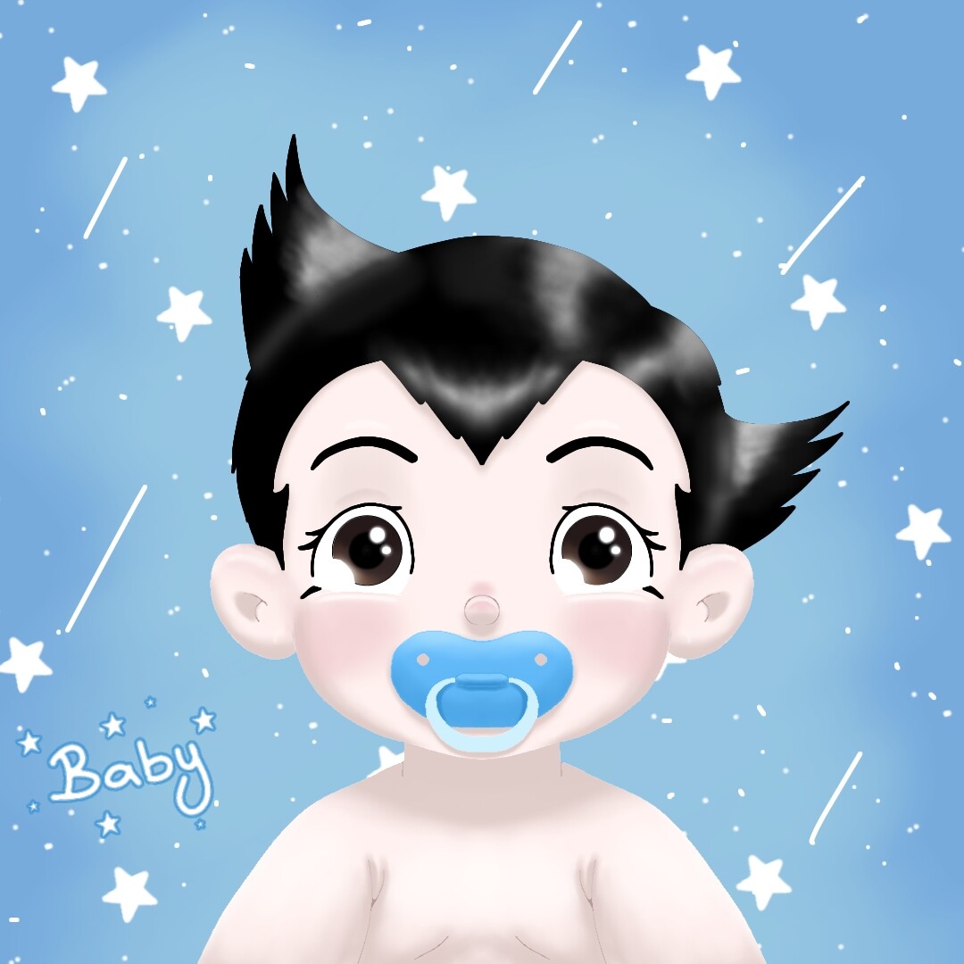 ArtStation - Astro Boy baby