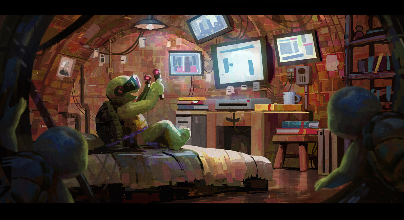 ArtStation - Ninja Turtles Story Ideas