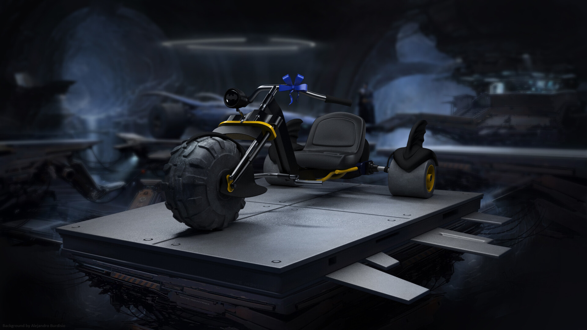 ArtStation - Batman Tricycle
