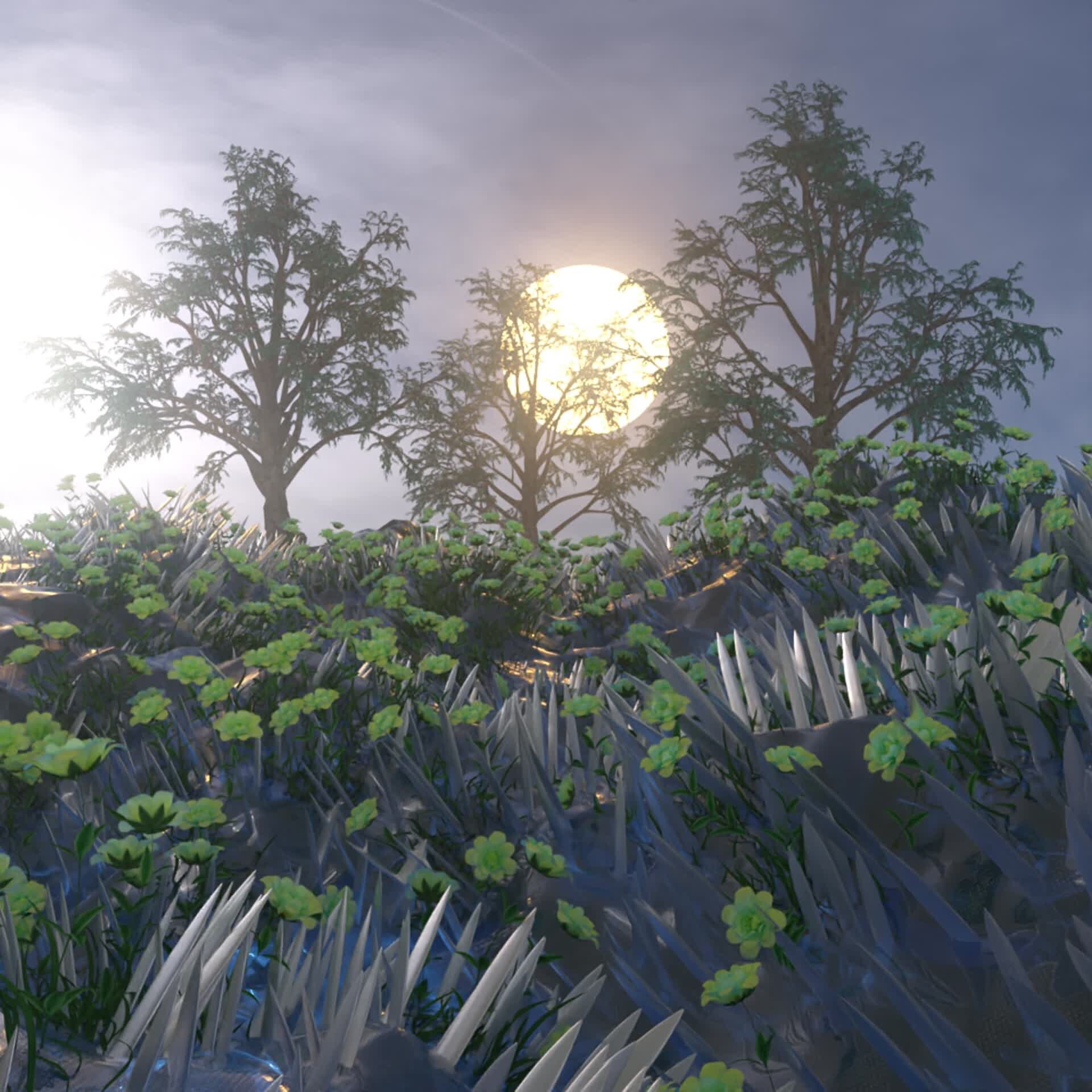 ArtStation - Hill Made Of Daggers