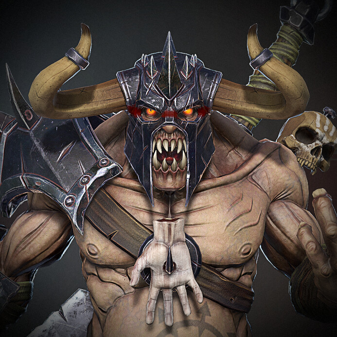 ArtStation - Game-Ready Ogre