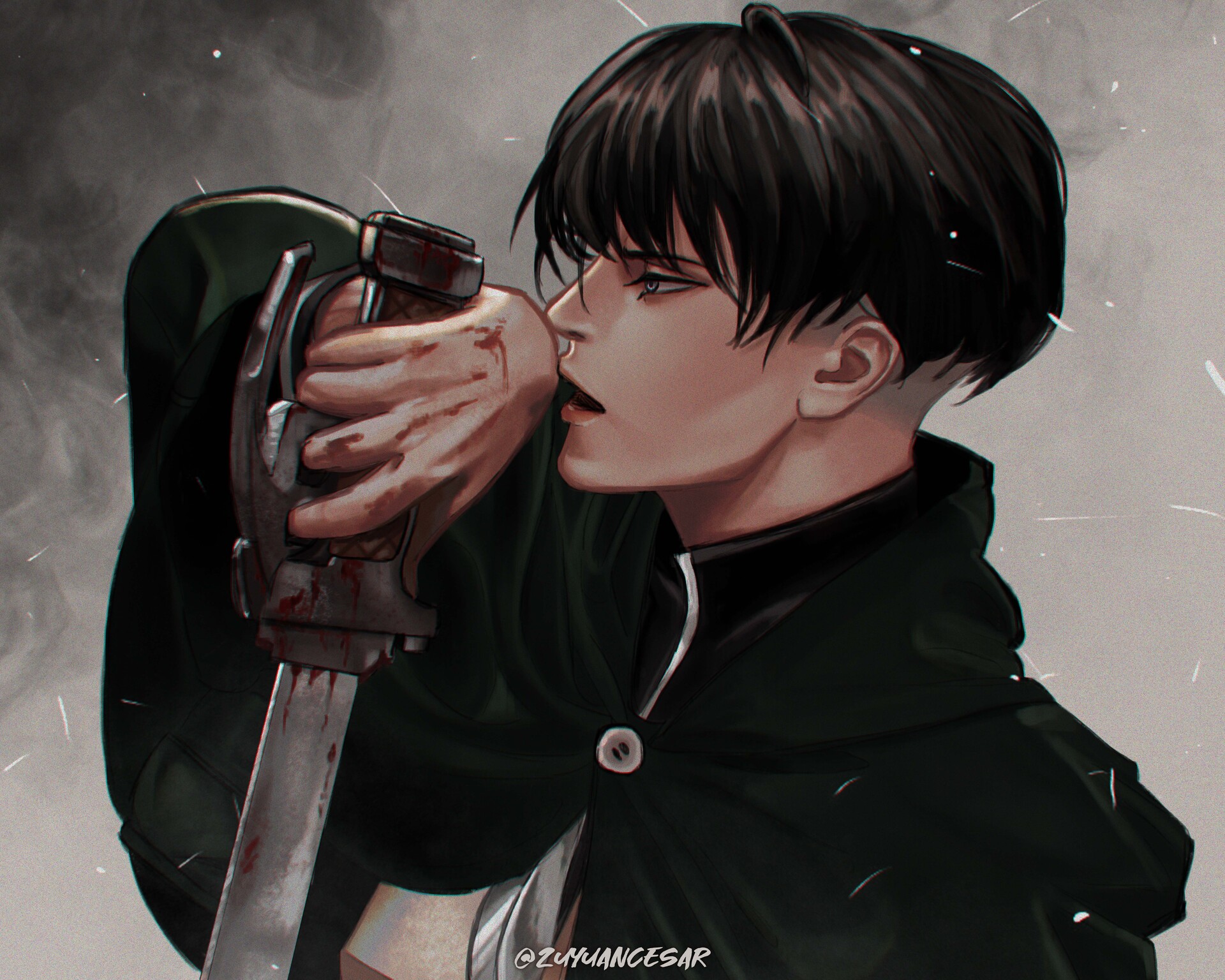 ArtStation - LEVI, THE DEVIL OF PARADIS