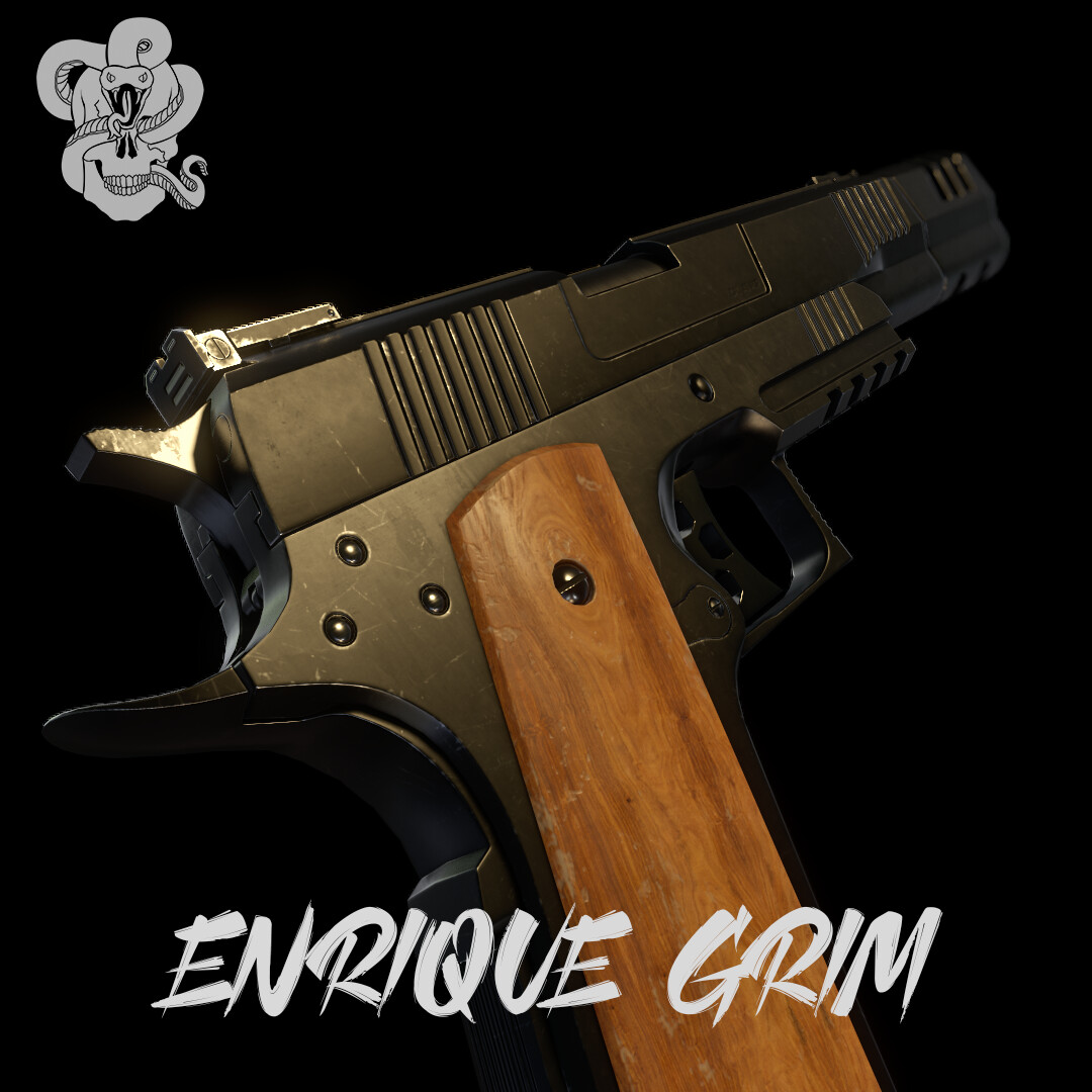 ArtStation - Modern Colt 1911