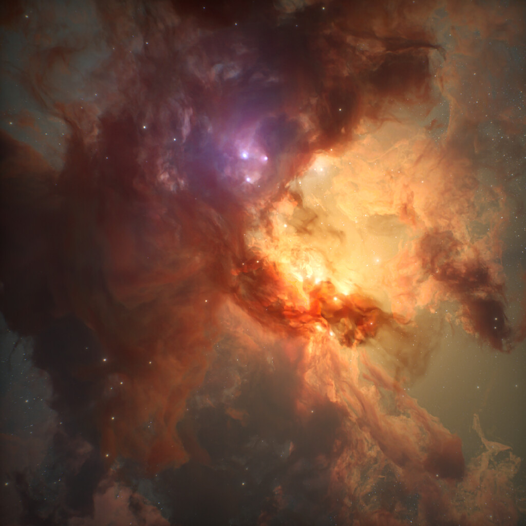 ArtStation - Hazy Nebula - Skybox