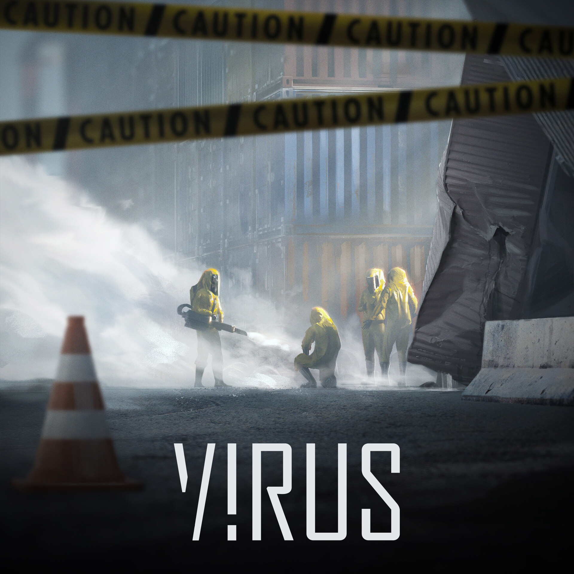 ArtStation - Virus - Container Yard