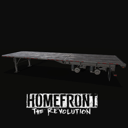 ArtStation - KPA flatbed trailer.