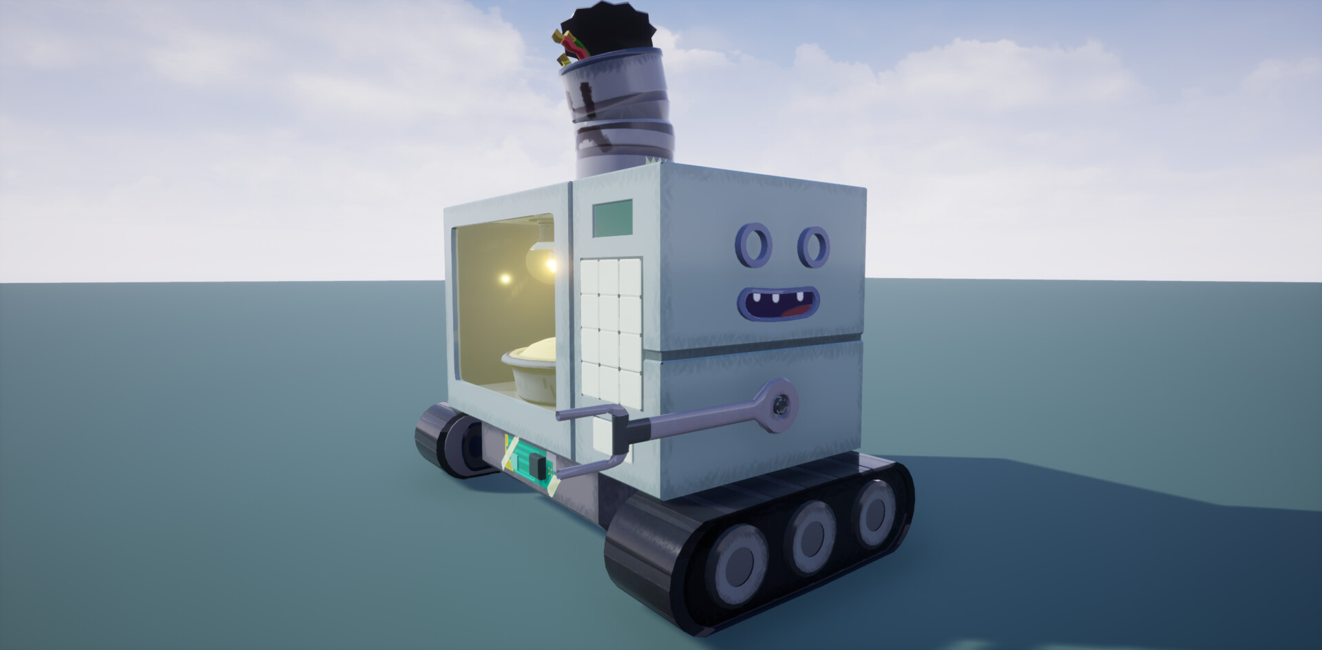 ArtStation - NEPTR - Never. Ending. Pie. Throwing. Robot. - Adventure Time