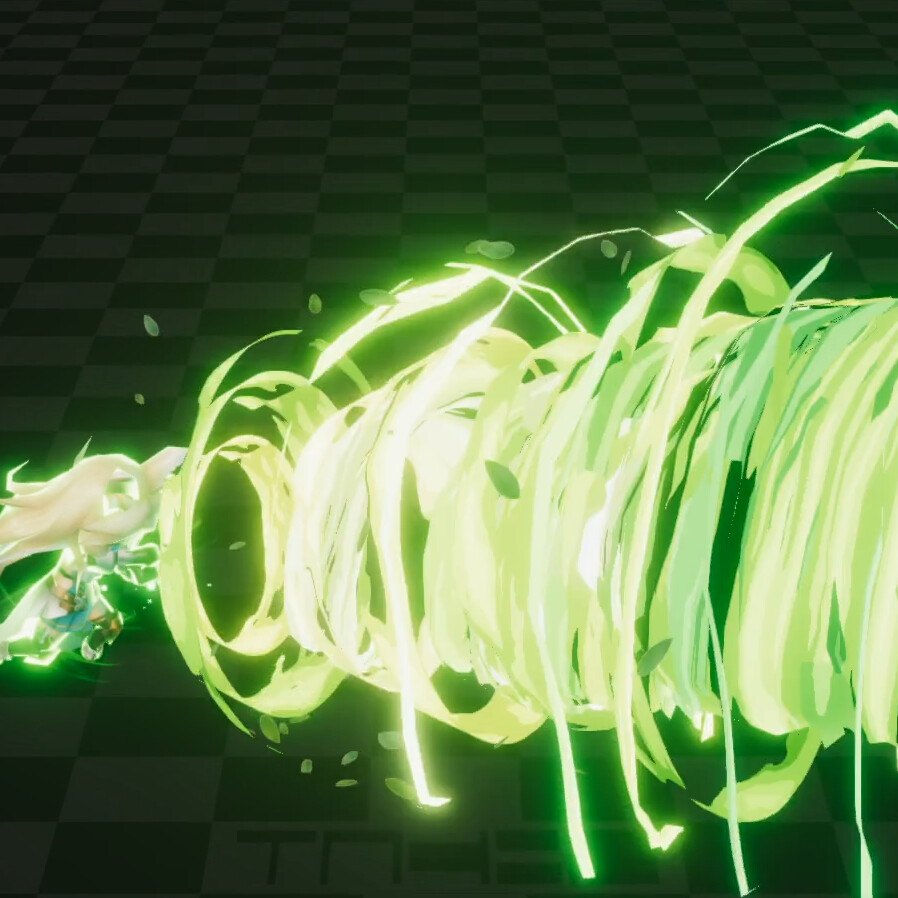 Tachi - WInd attack VFX