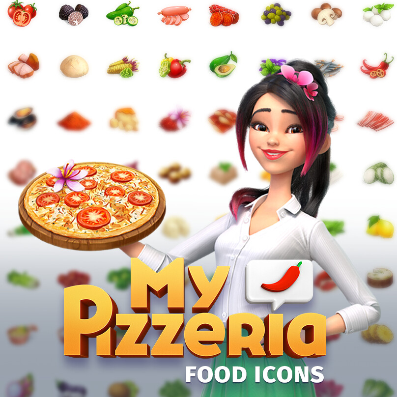 ArtStation - FOOD ICONS