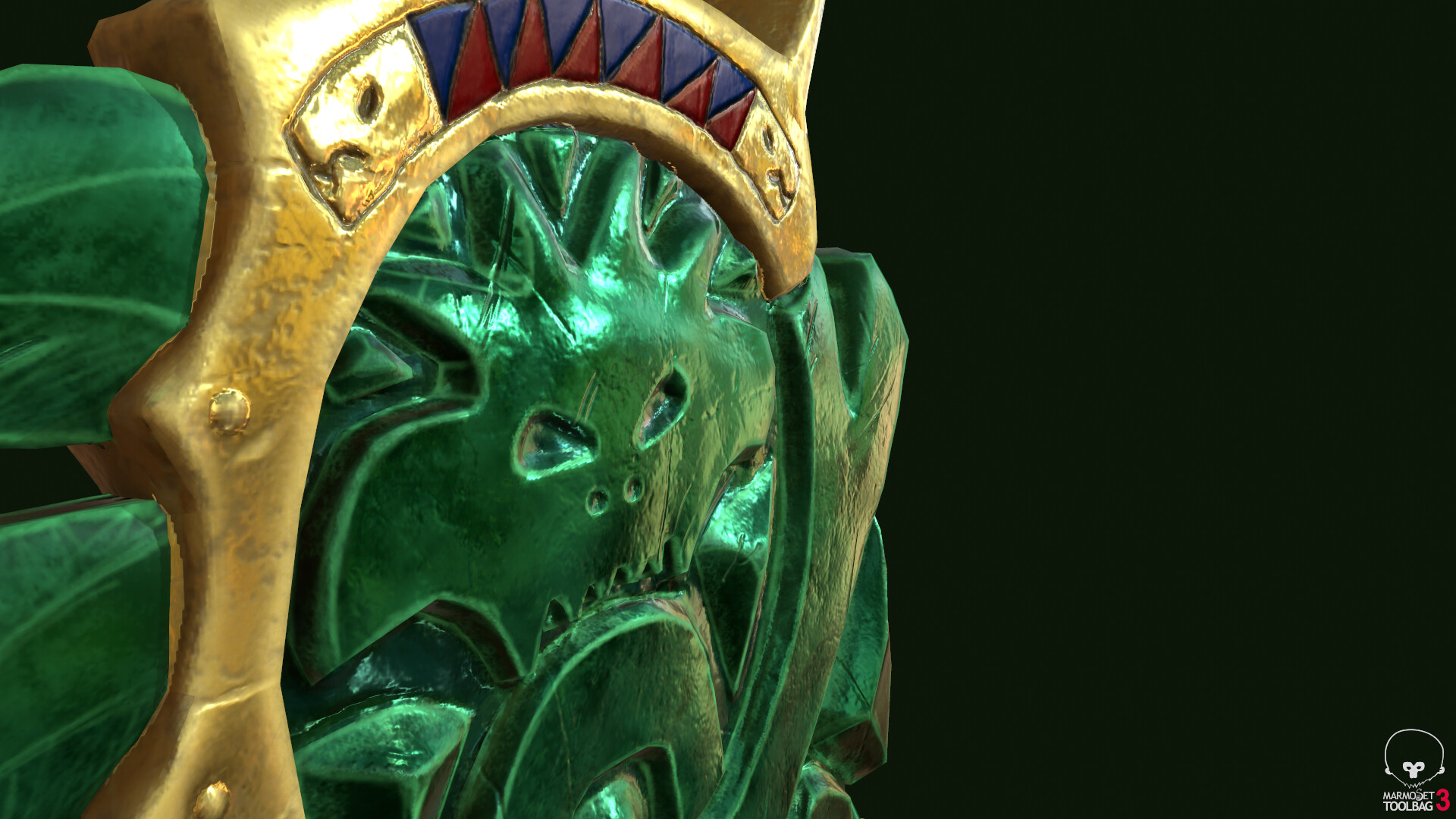 ArtStation - WARHAMMER Fantasy Gor Rok Shield (Fan-Made)