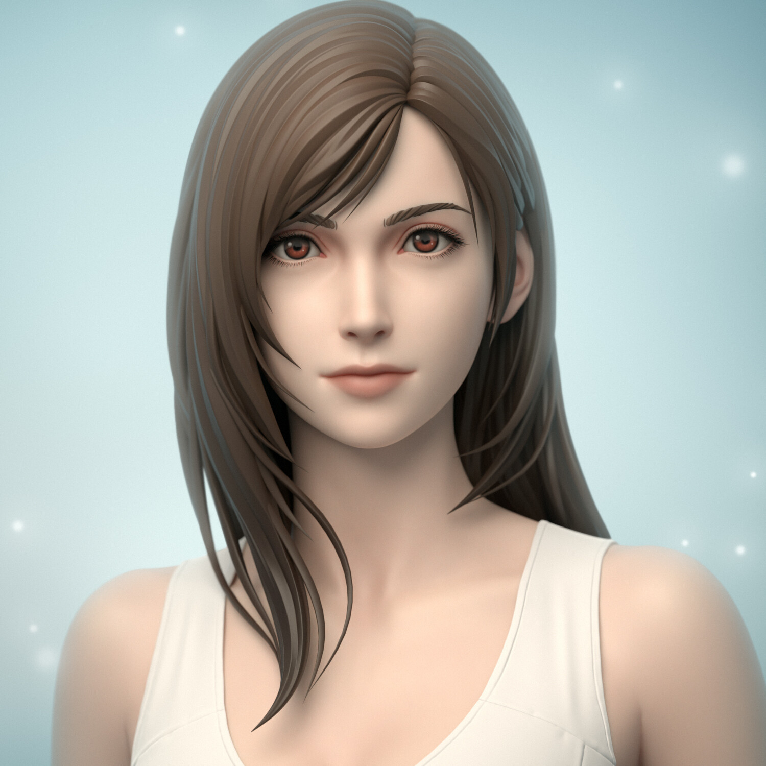 ArtStation - Tifa Lockhart WIP