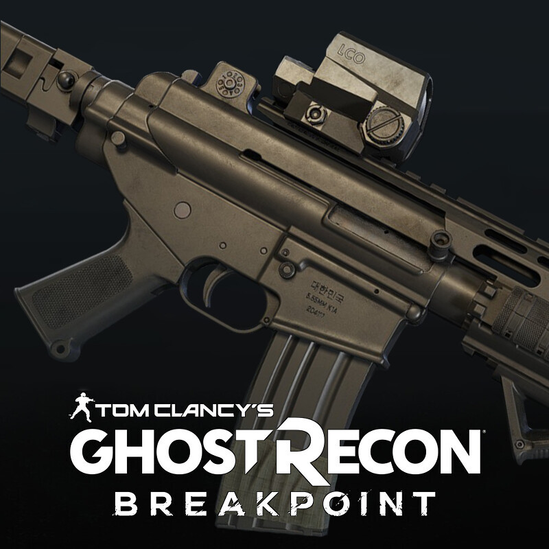 Lewis Thompson - Ghost Recon: Breakpoint - K1A Assault Rifle