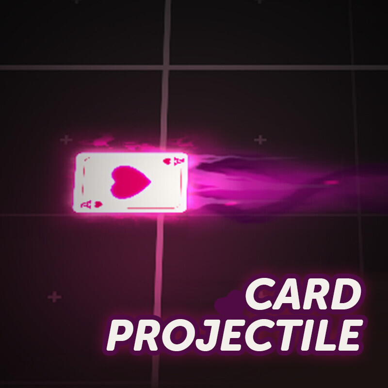 ArtStation - VFX - Card Projectile