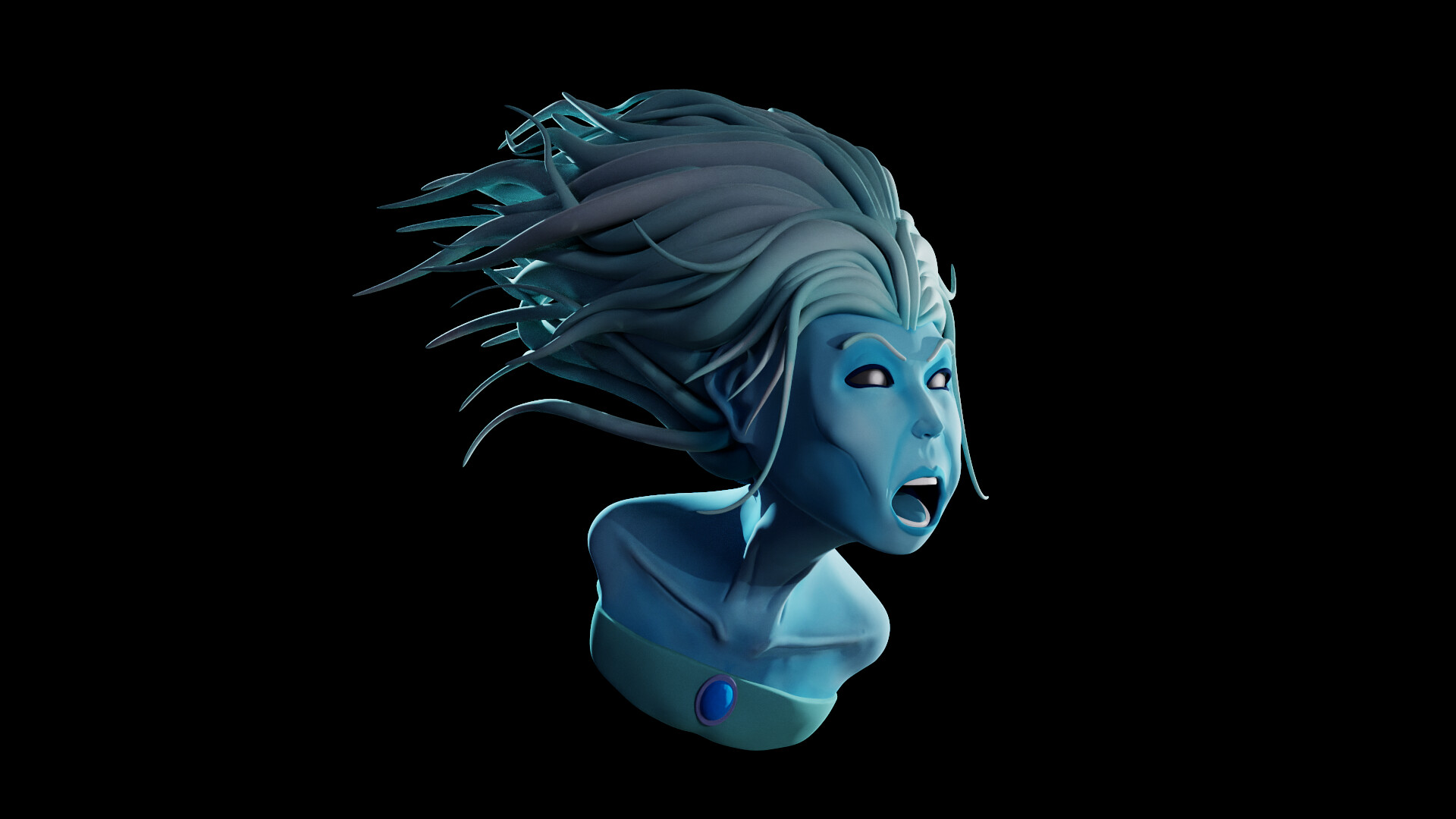 ArtStation - Banshee - (Bust)