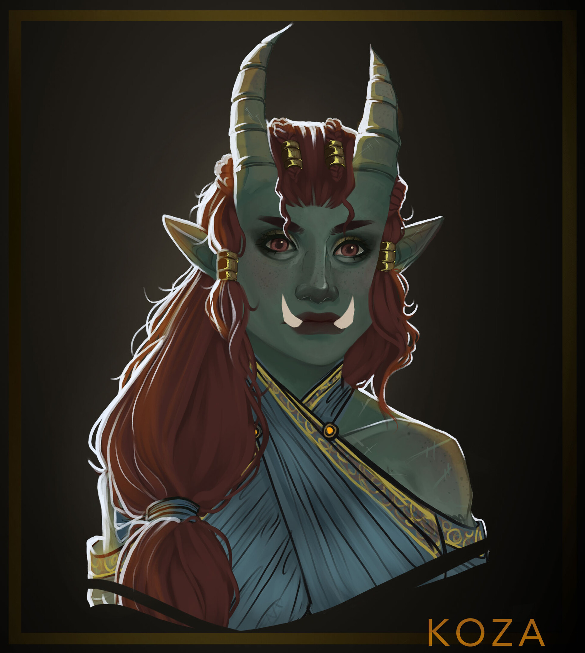 Raychel Flemming - Koza - Commission