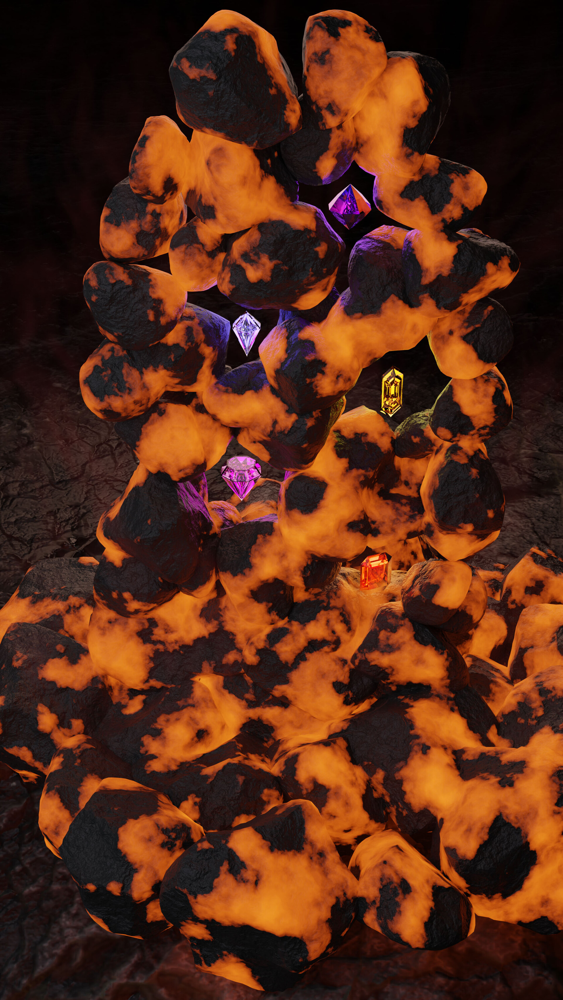 ArtStation - Lava Gem