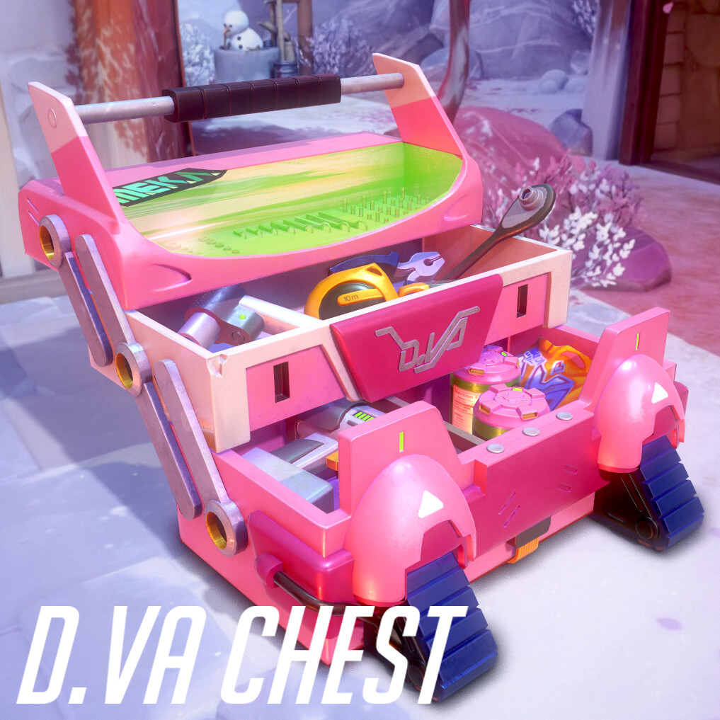 ArtStation - D.Va Chest