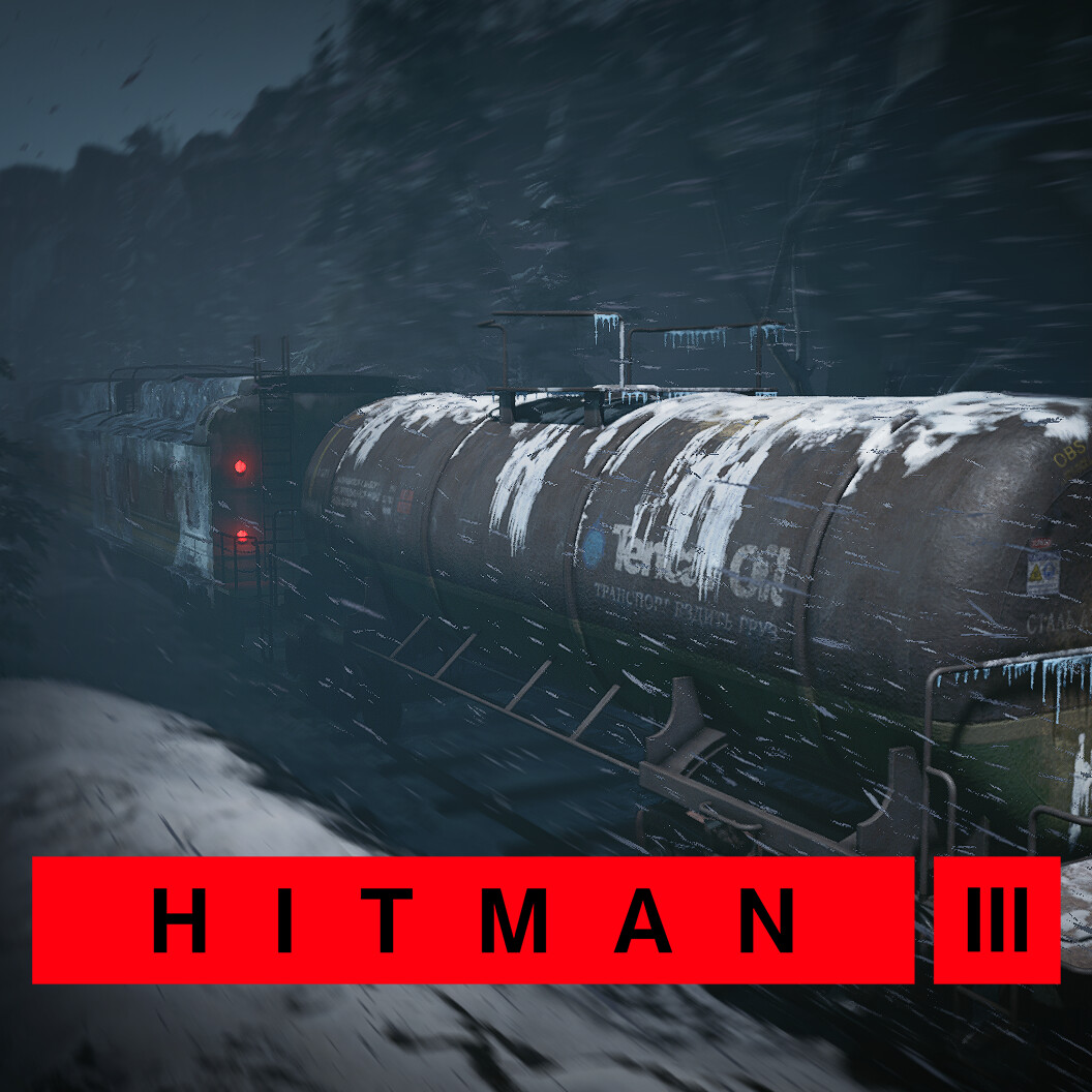 ArtStation - Hitman 3 - Train