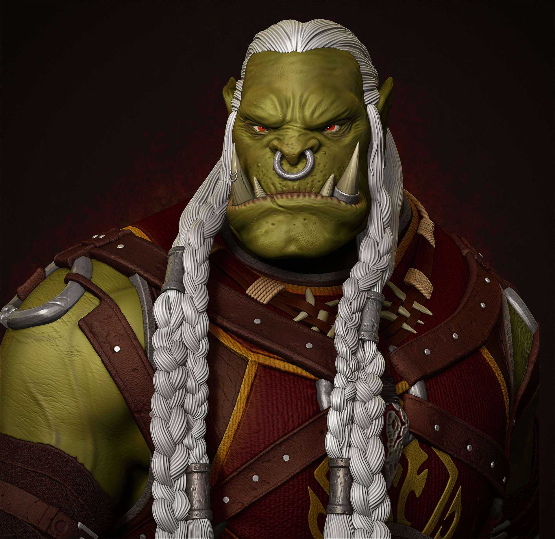 ArtStation - Varok saurfang - Fan art