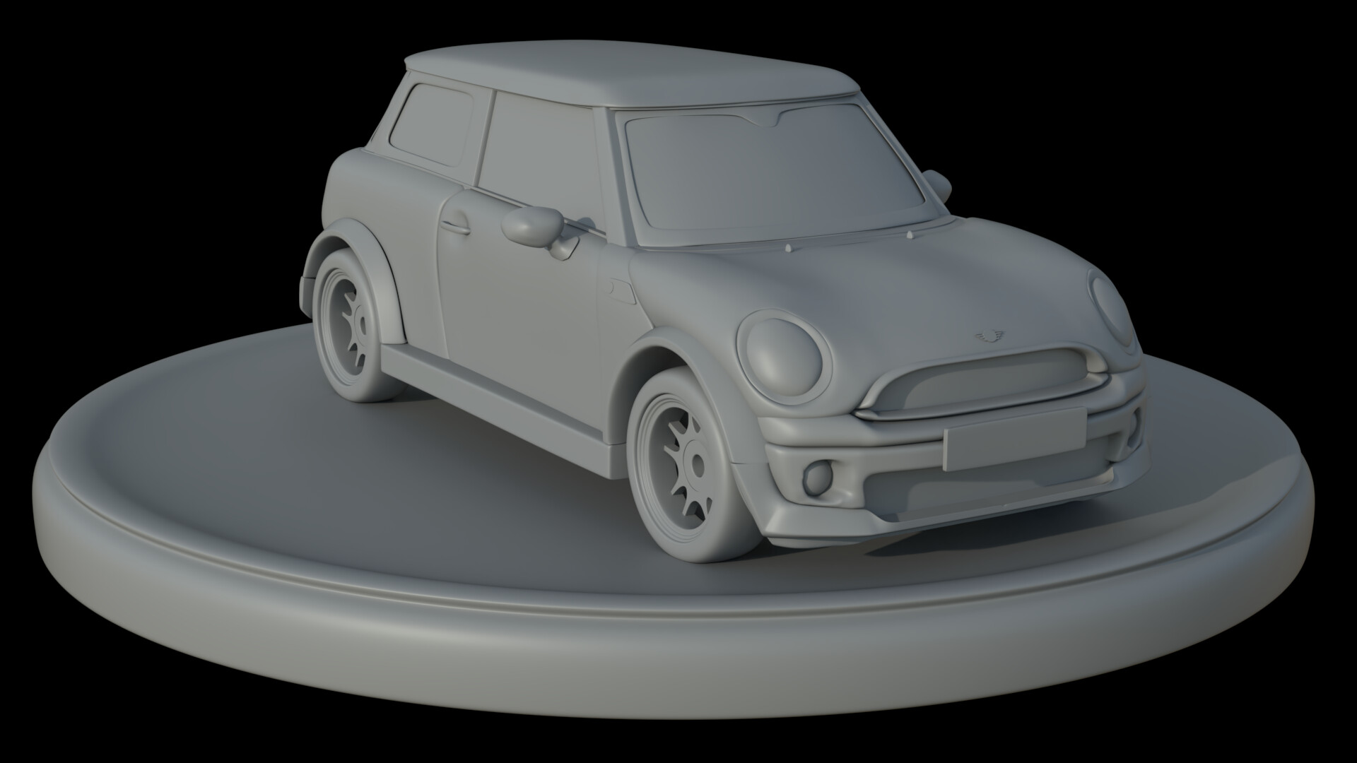 ArtStation - Mini Cooper