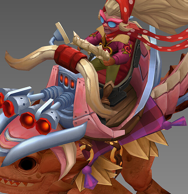 ArtStation - Dota Underlords | Snapfire