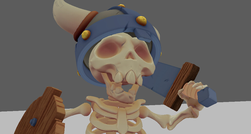 ArtStation - Skeleton Rig Run Cycle