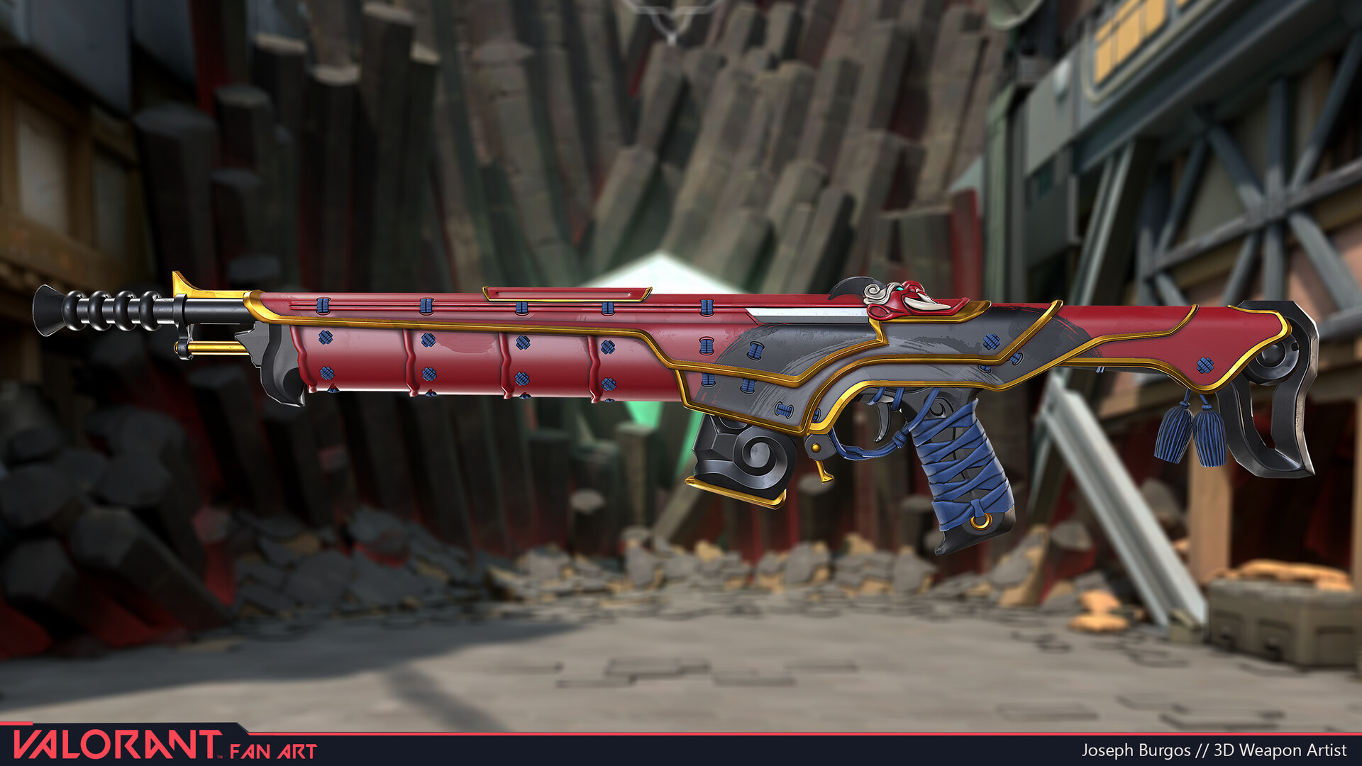 ArtStation - Oni Guardian Variant