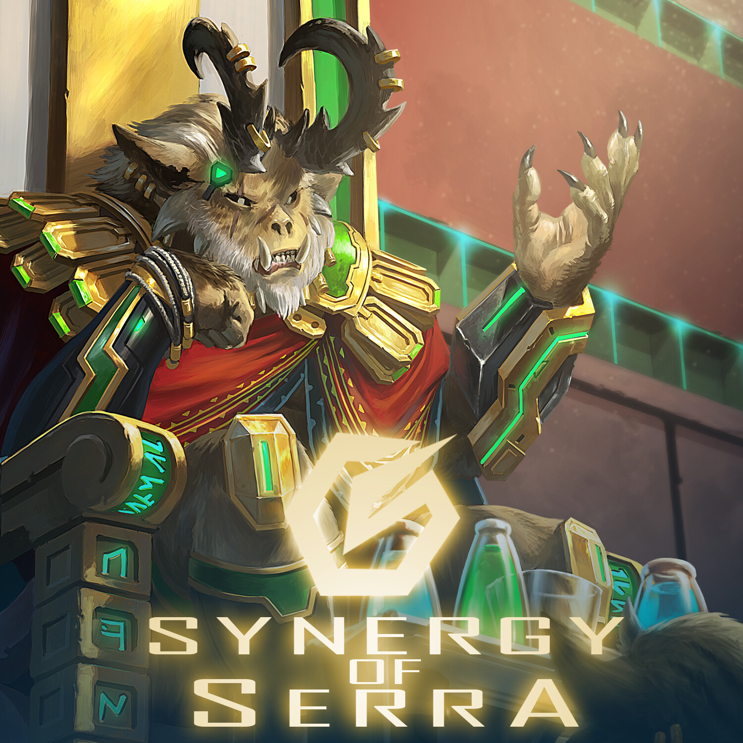 ArtStation - Chisaku Highborn - Synergy of Serra