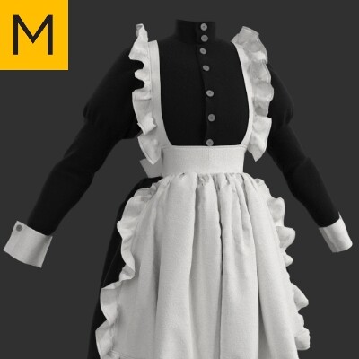 ArtStation - Maid Costume