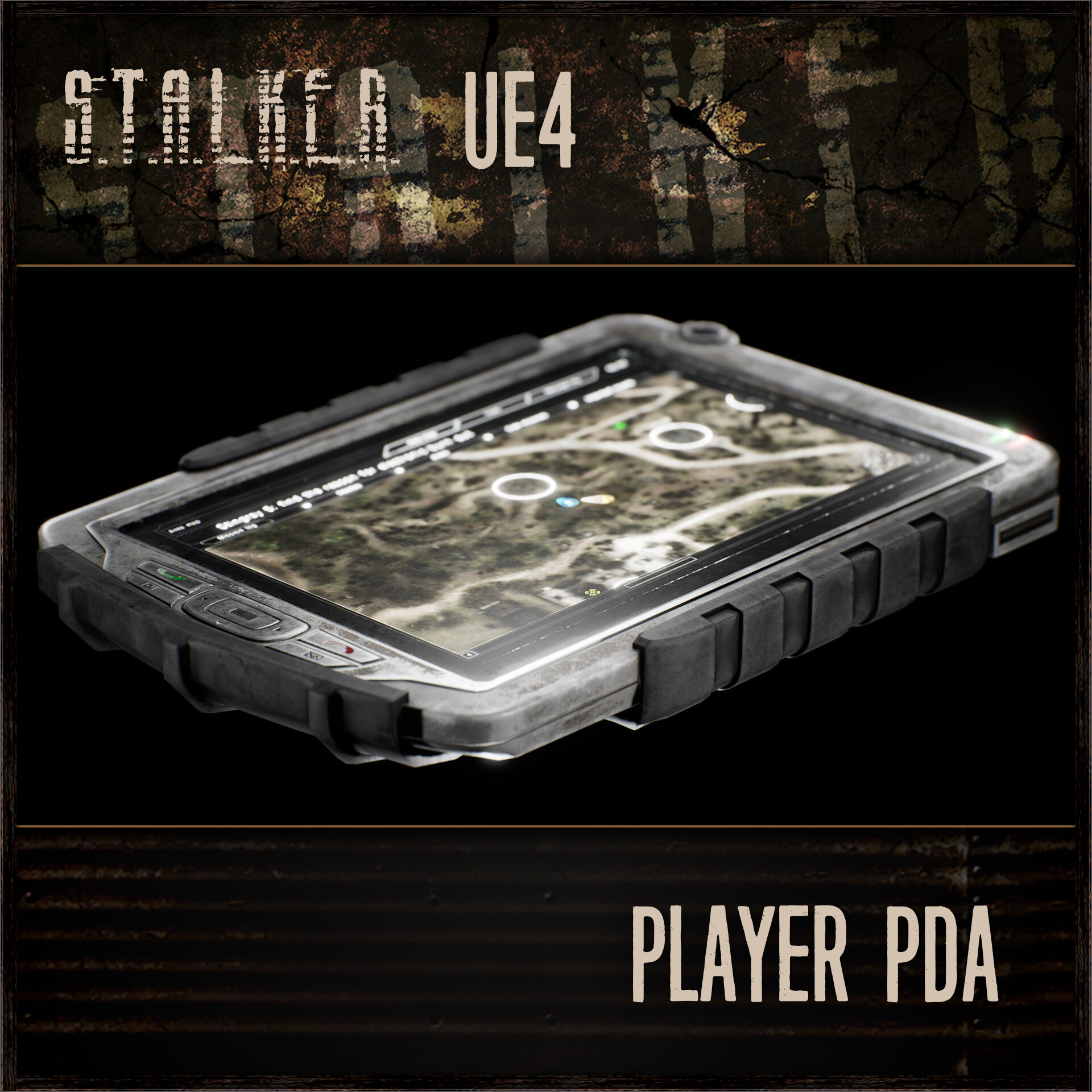 ArtStation - S.T.A.L.K.E.R. UE4 - Assets - Player PDA