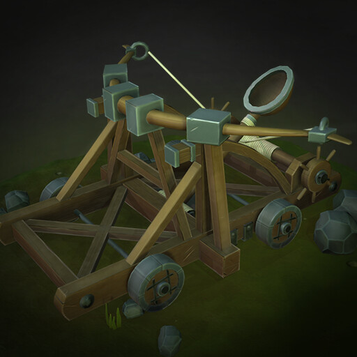 ArtStation - Stylized Catapult