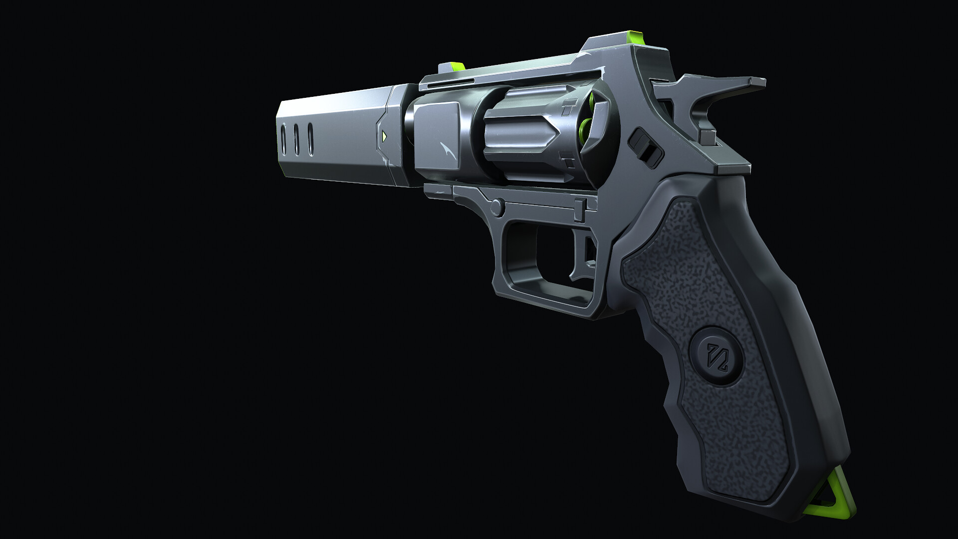 ArtStation - Sci-fi Revolver