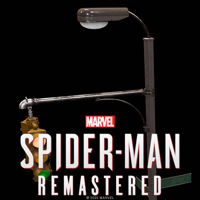 ArtStation - Marvel Spider-man Remastered: Traffic Lights