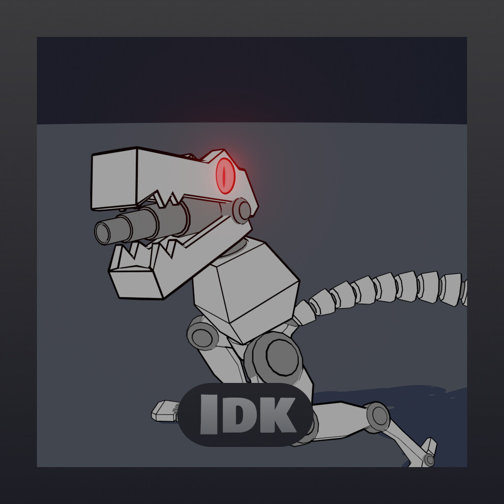 ArtStation - Robot Rex (OC)