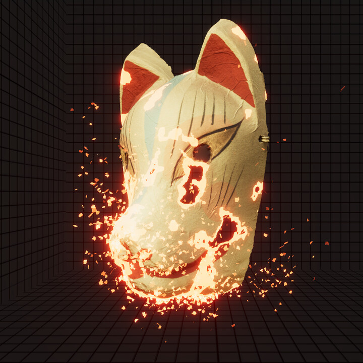 ArtStation - Fox mask