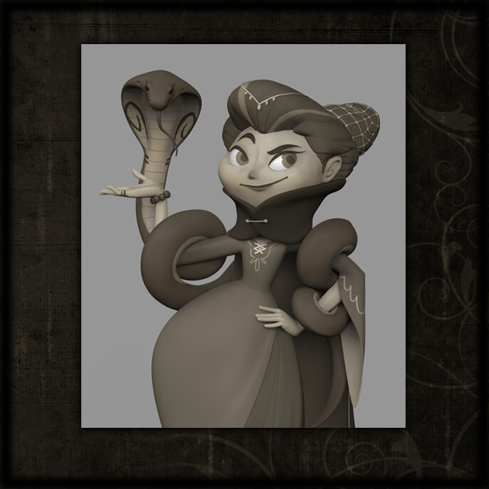 ArtStation - Cobra Lady