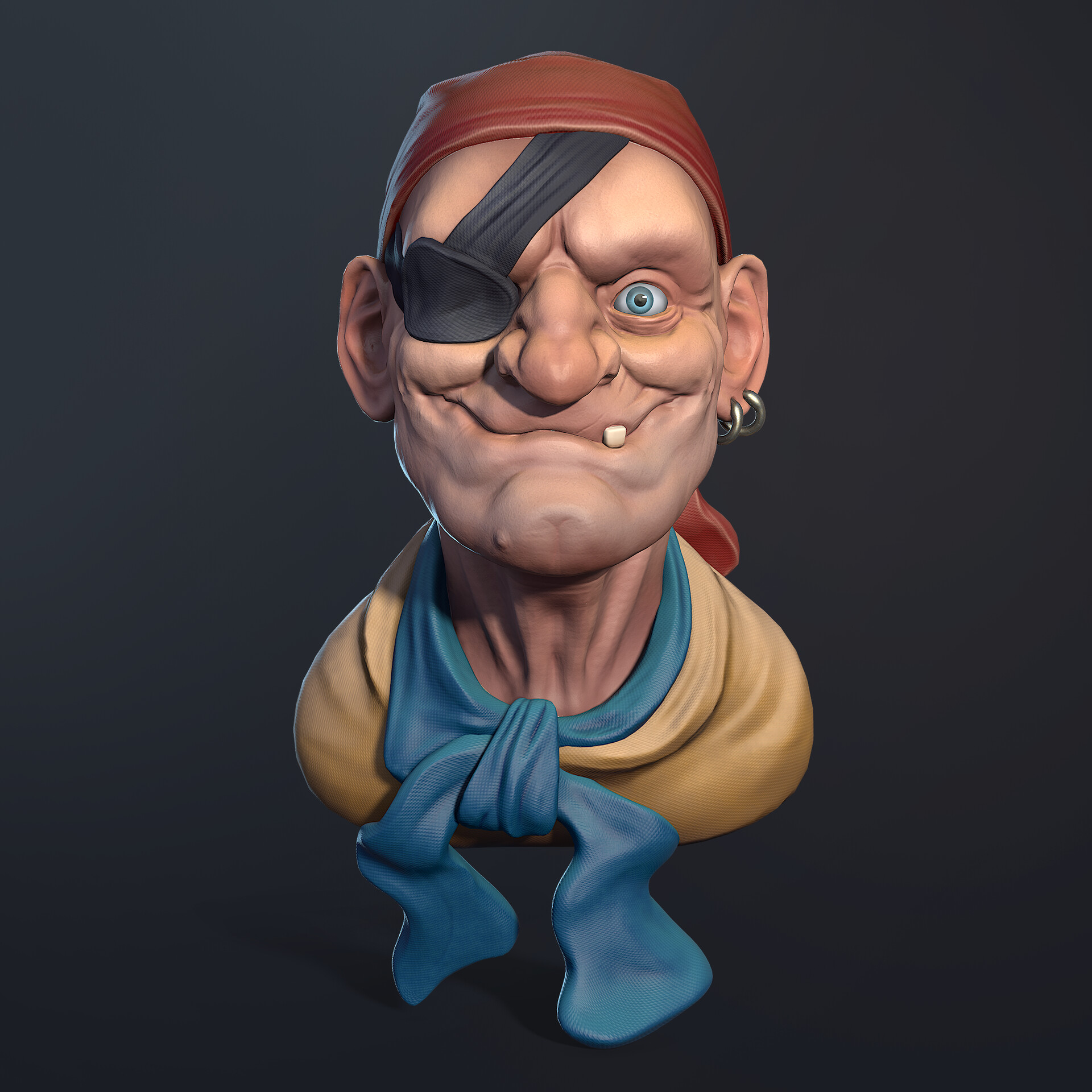 ArtStation - Stylized Pirat