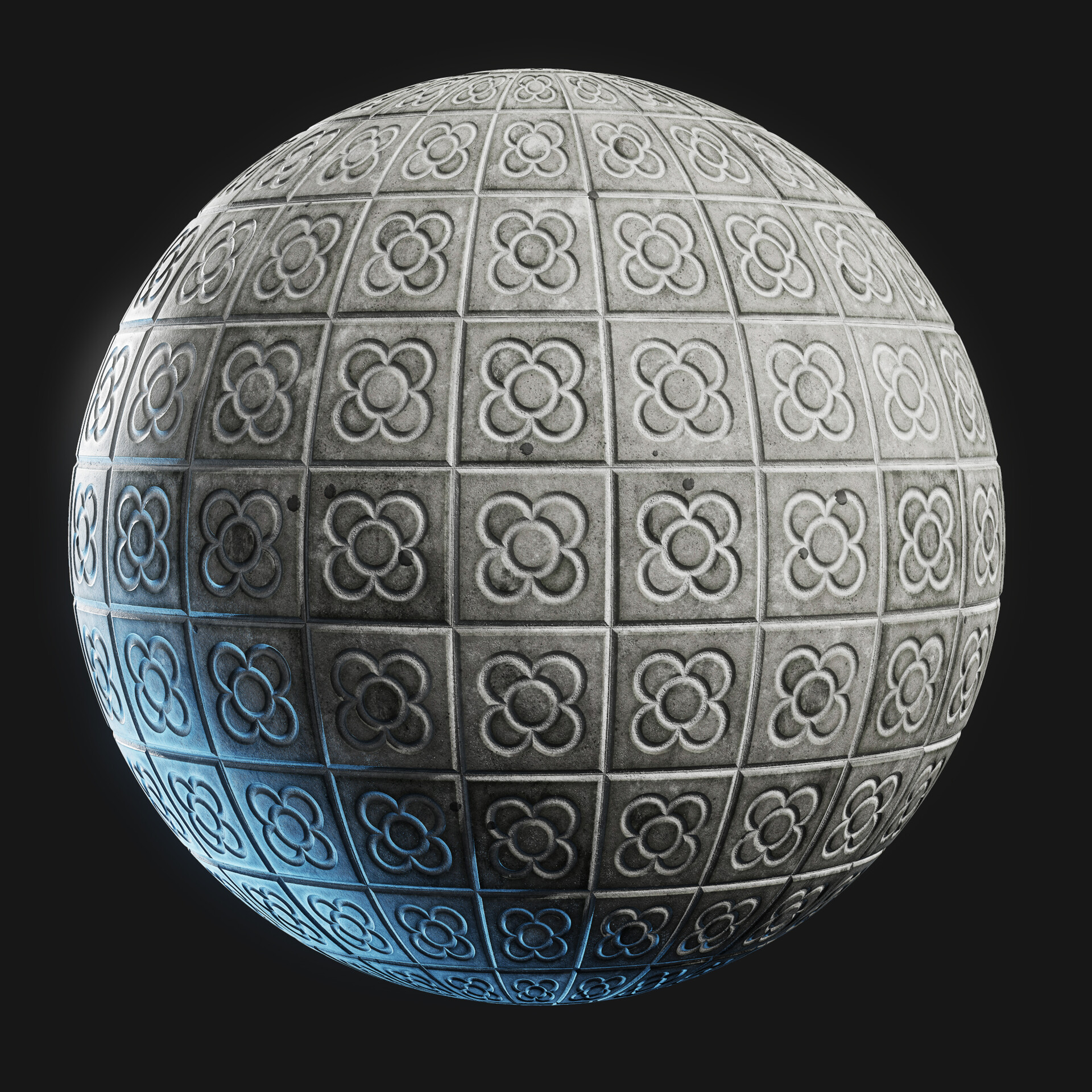 ArtStation - Barcelona Tiles - Flower of Barcelona