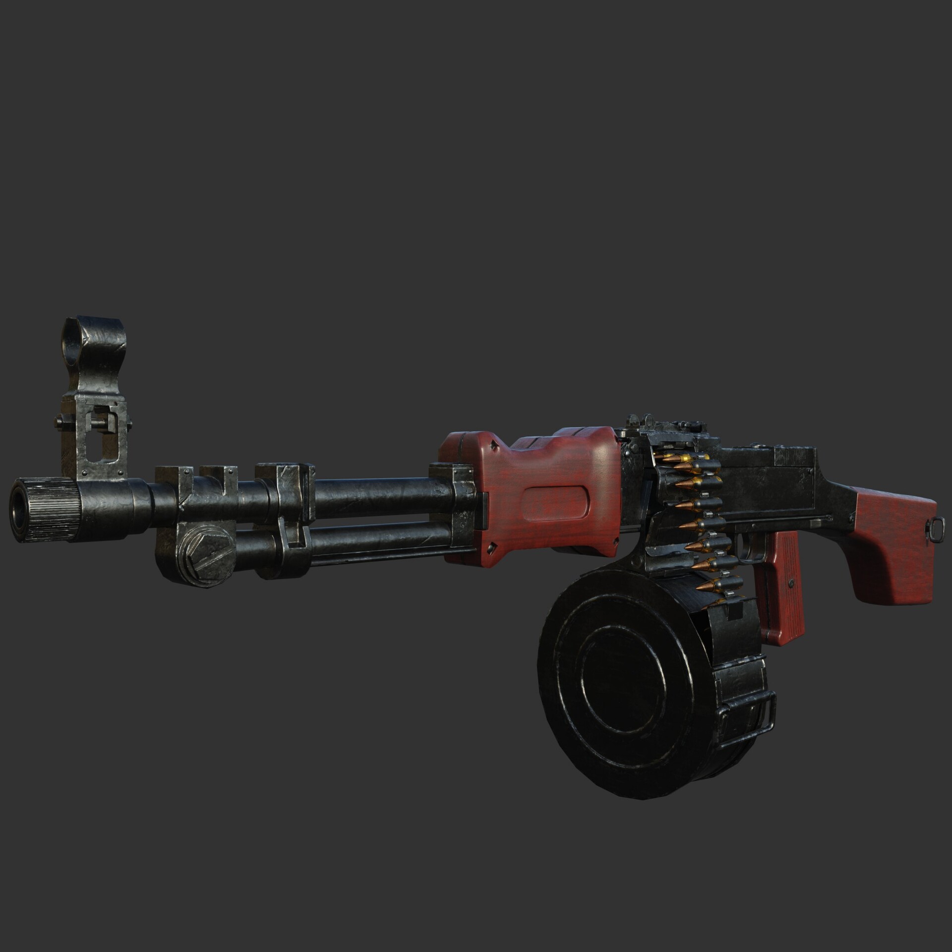 ArtStation - Hard surface weapon modeling and texturing.