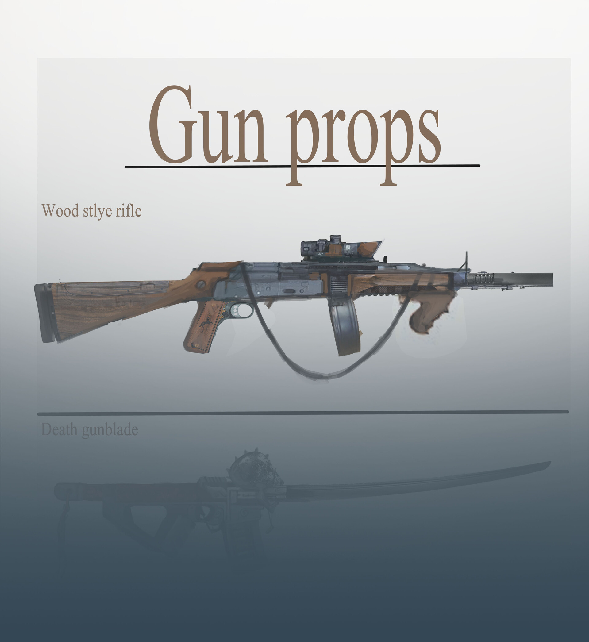 ArtStation - random gun props