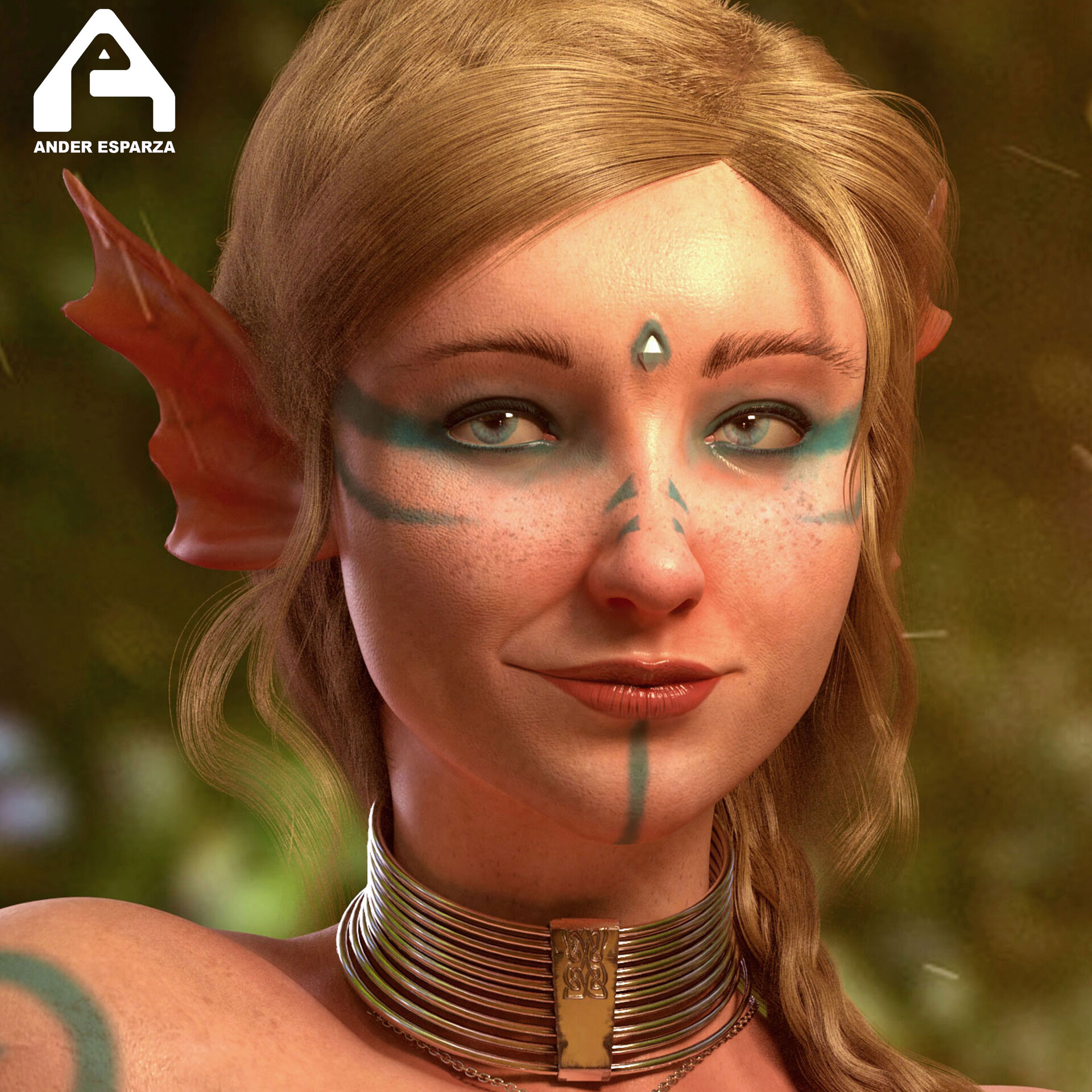 ArtStation - LAMIA (Basque mythological character)