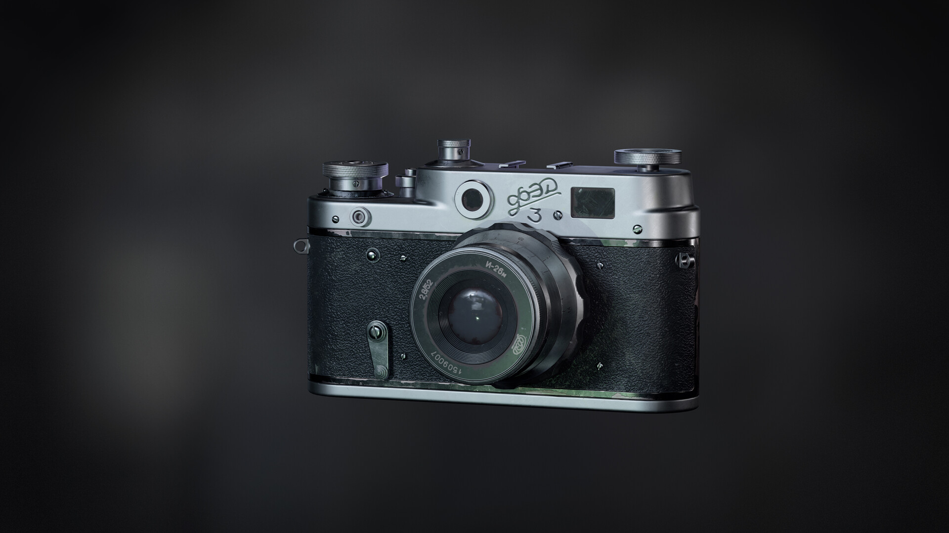 ArtStation - Fed 3 soviet camera