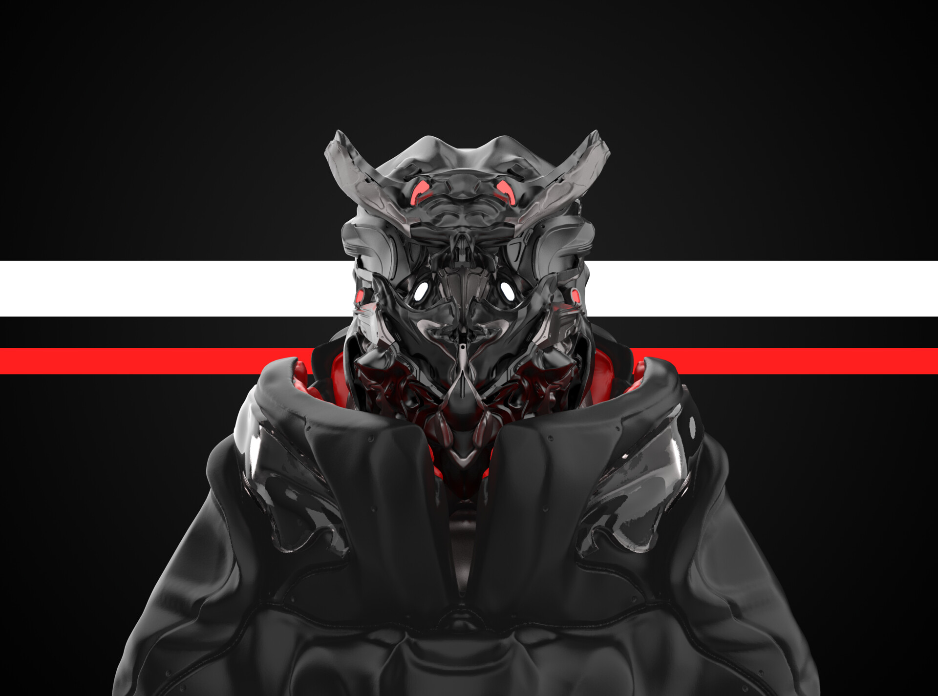 ArtStation - Mech Bust