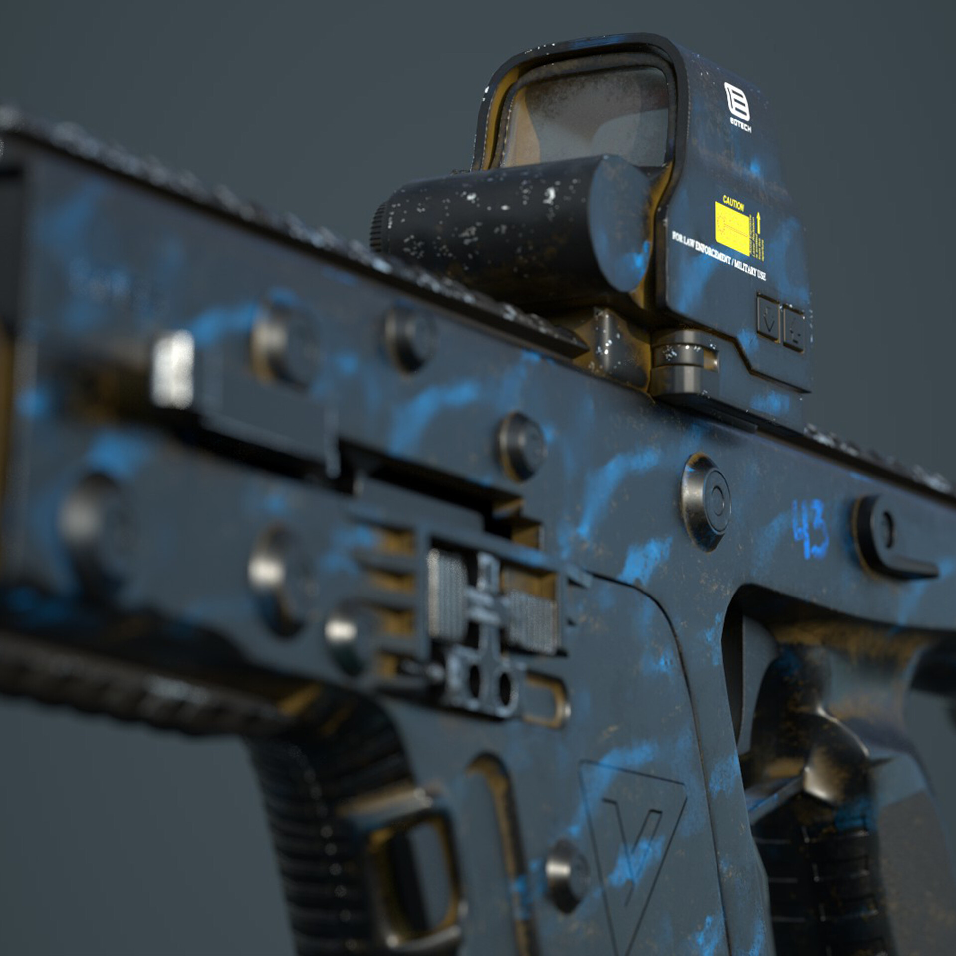 ArtStation - Blue Tiger Kriss Vector