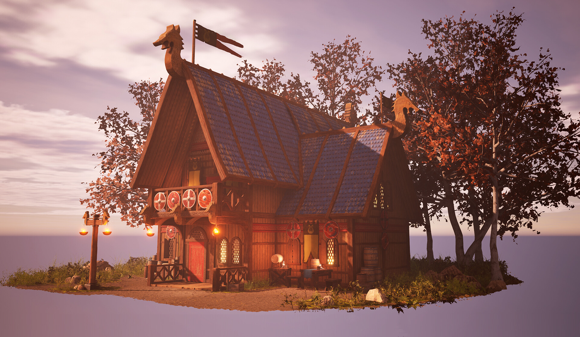 ArtStation - Nordic Building