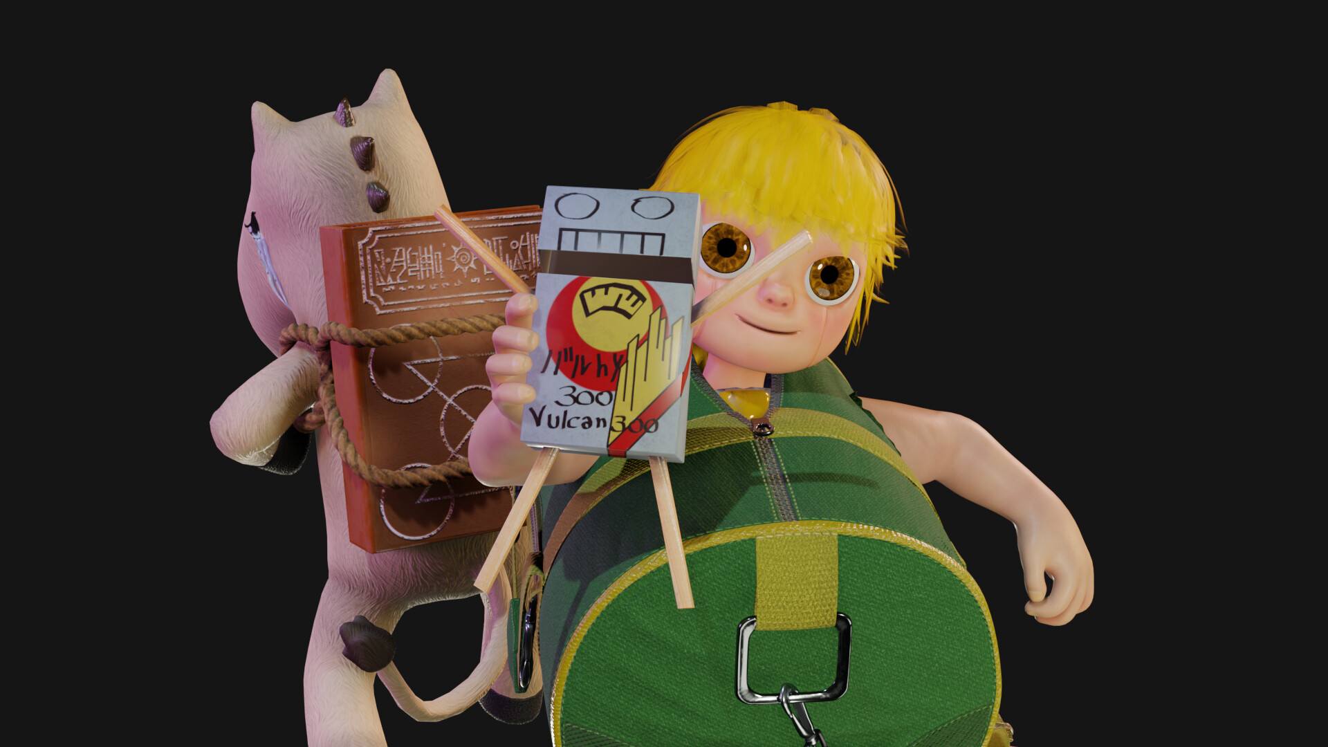 ArtStation - Zatchbell and Umagon