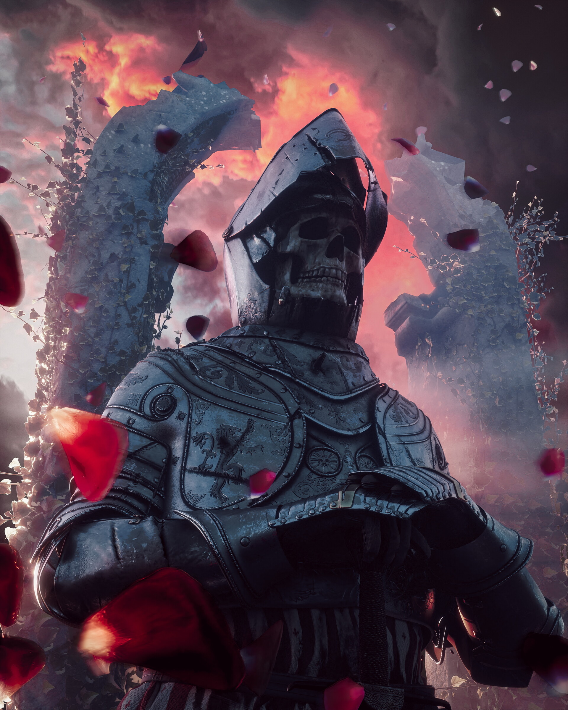 ArtStation - Deathless Knight