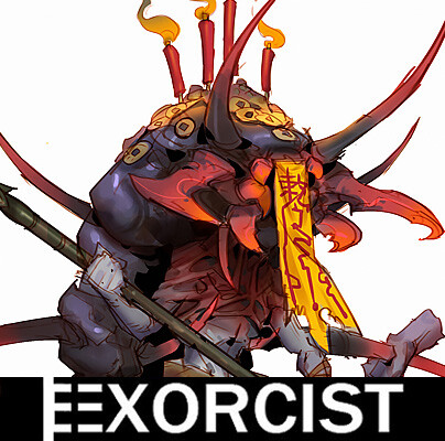 ArtStation - 3nd Monster For Exorcist
